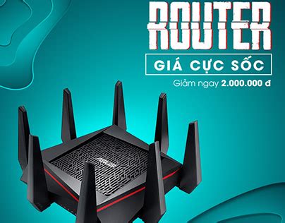 Router Banner Projects Photos Videos Logos Illustrations And Branding Behance