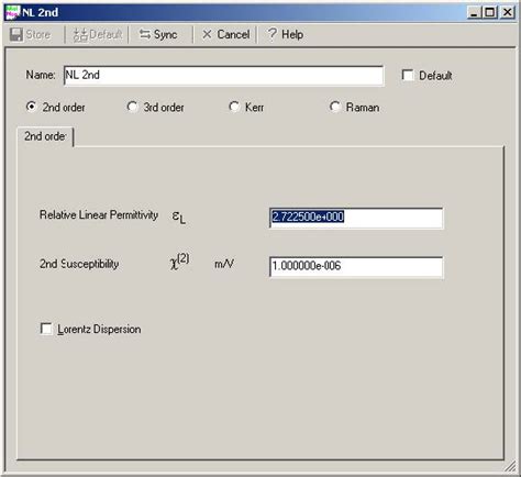 Second Order Nonlinearity
