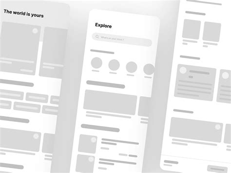 Wireframing By Sylvain Merle On Dribbble