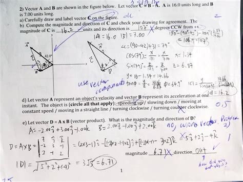 SOLVED The Figure Below Li Vector 1 X A Is 6 0 Units Long And B 2 Vector And B Are Shown In