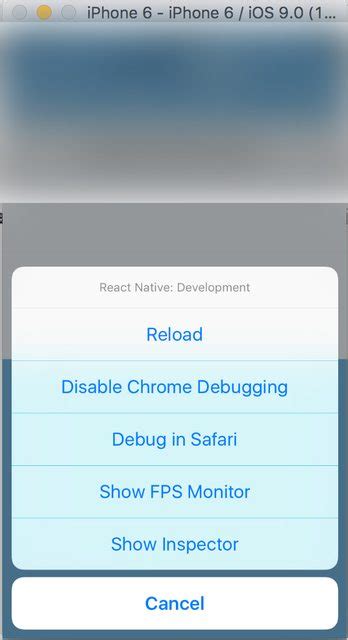 debugging how to inspect dom tree of react native app stack overflow