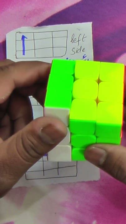 Rubiks Cube 3x3 Solution Left Algorithm Youtube