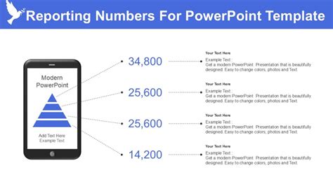 Reporting Numbers For PowerPoint Template PPTUniverse