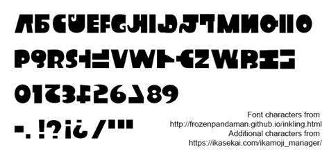 Filesplatoon Script Bold Font Tablepng Inkipedia The Splatoon Wiki