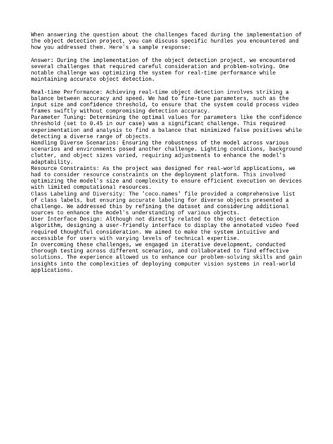 Problems During The Implementation Pdf