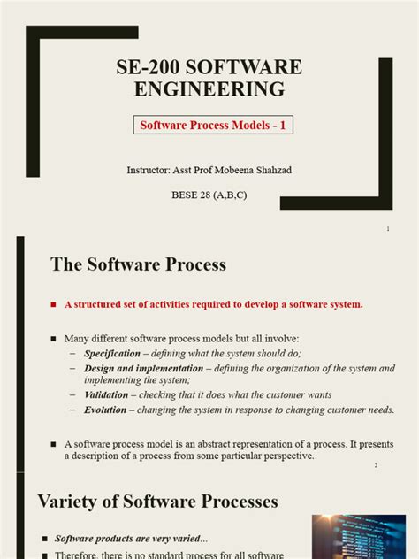 Lecture 2 Software Process Models 1 Download Free Pdf Component