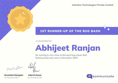 Abhijeet Ranjan On Linkedin Bugbash Teamwork Gratitude