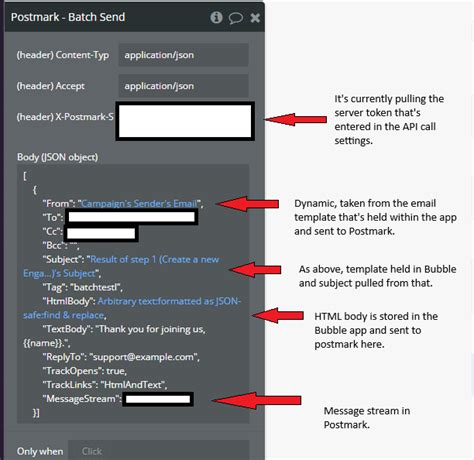 Postmark Batch Api Send Unique Email To Each Recipient Apis