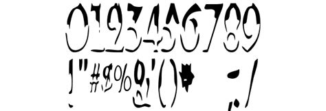 Alien Script Font