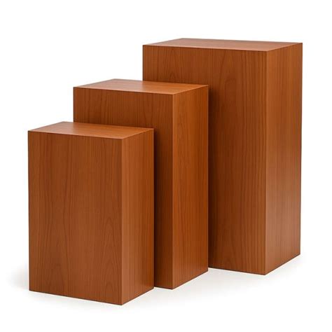 Rectangular Pedestal Displays For Retailers Offices And Galleries Subastral
