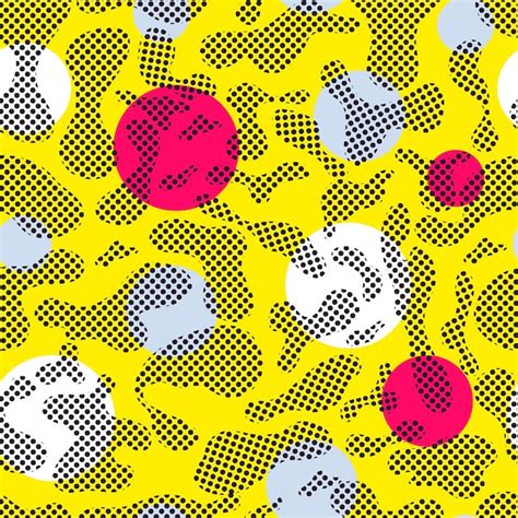 Premium Vector Color Seamless Pattern Modern Bold