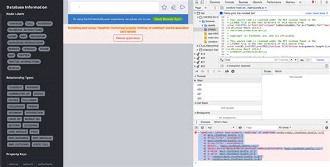 Cypher Neo4j Query When Call Apoc From Browser Get Chrashed Stack
