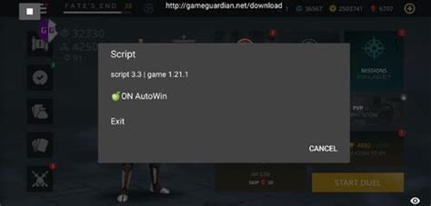 shadow fight 3 1 21 1 autowin lua scripts gameguardian