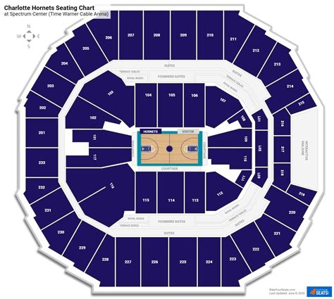 Spectrum Center Seating Chart With Rows And Seat Numbers