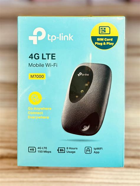TP LINK M7000 4G LTE Mobile Wi Fi Portable Router MN Electronics