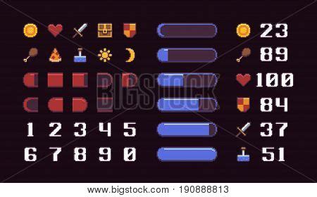 Pixel Art Game Vector Photo Free Trial Bigstock