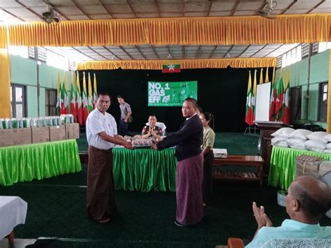 ကျောက်တော်မြို့နယ်တွင် မိုခါ ဆိုင်ကလုန်းမုန်တိုင်း သဘာဝဘေးဒဏ်ကြောင့