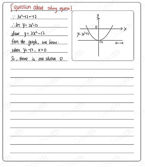 Solved Solve 3x2 12 12 By Graphing The Related Function There Is