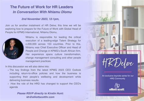 Hrtrends Hrdirectors Hrleadership Futureofwork Kirstin Hunt