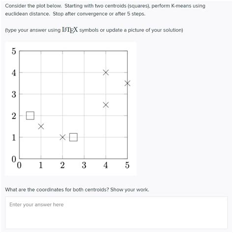 Consider The Plot Below Starting With Two Centroids