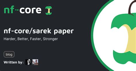 nf core sarek paper