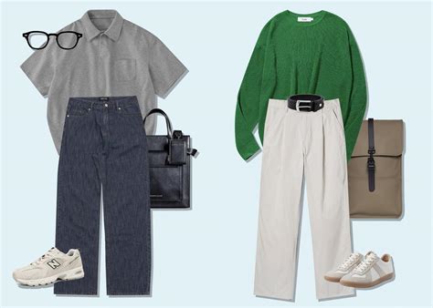 캐주얼and댄디 남자여름코디 직장인 출근룩 14일 돌려입기 더 케이커