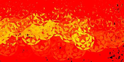 Light Orange Vector Background With Polygonal Forms 15483931 Vector Art At Vecteezy