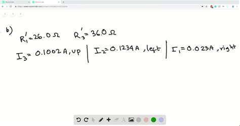 Solved Part As Determine The Magnitude Of The Current Through Resistor