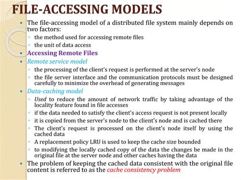 Distributed File Systems Chapter 9 Pptx