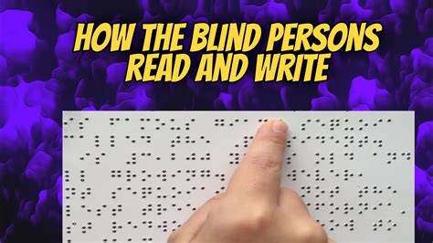 Can A Deaf And Blind Person Learn Braille At Antonio Fore Blog