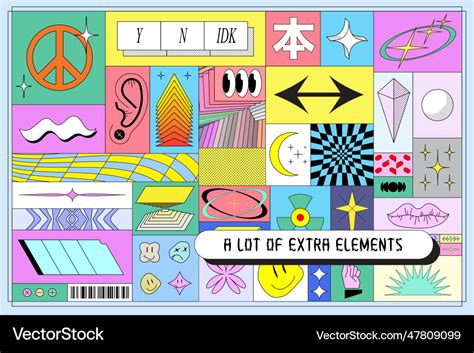 Neon Old Computer Aestethic Retro Japan Pc Vector Image
