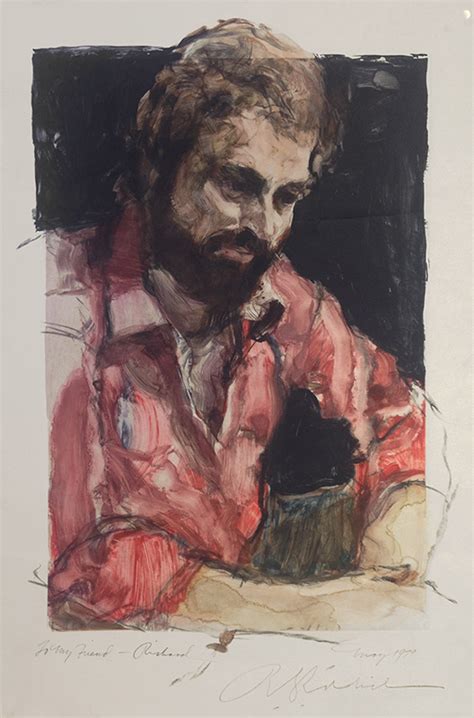 Richard By Ronald Stephen Riddick Annex Galleries Fine Prints