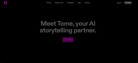 Tome App Tools AI Pembuat Presentasi Otomatis Ciamik AwanApps