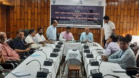 ड्रोन ट्रेनिंग के लिए Icar Iiswc और ड्रोनियर एविगेशन प्राइवेट लिमिटेड के बीच हुआ करार Mou