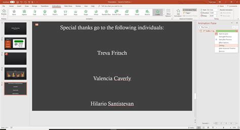 Add Rolling Credits To A Powerpoint Presentation