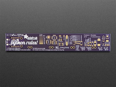 Adafruit Pyruler Engineer Reference Ruler With Circuitpython The Pi Hut