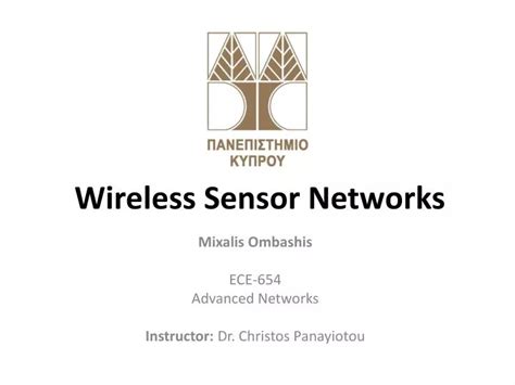 Ppt Wireless Sensor Networks Powerpoint Presentation Free Download