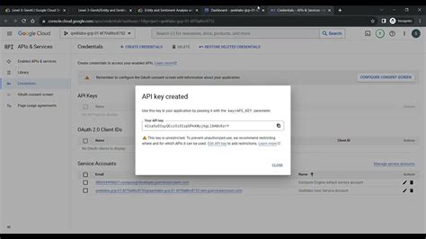 entity and sentiment analysis with the natural language api arcade