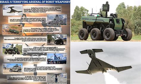 Israels Terrifying Arsenal Of Robot Weaponry How Ai Powered Turrets Remote Control Boats And