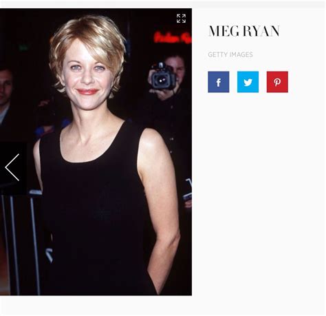 Meg Ryan Meg Ryan Hairstyles Short Pixie Haircuts Hair Cuts Haircuts Hair Style Haircut