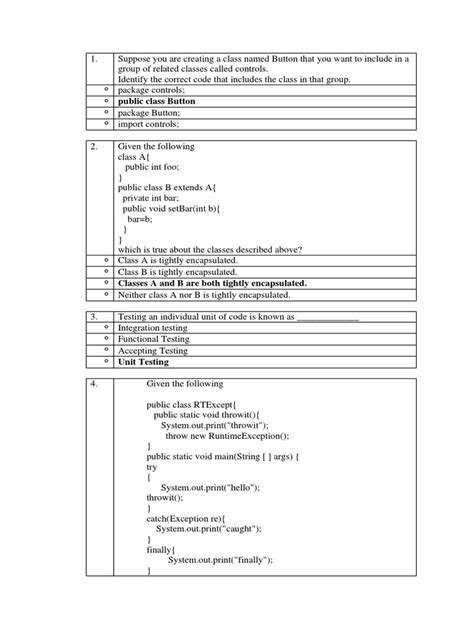 Aptitude Mcq For Beginners Pdf Inheritance Object Oriented