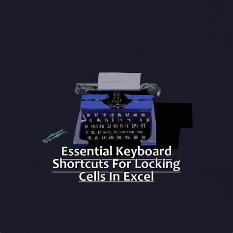 15 Keyboard Shortcuts For Locking Cells In Excel Manycoders