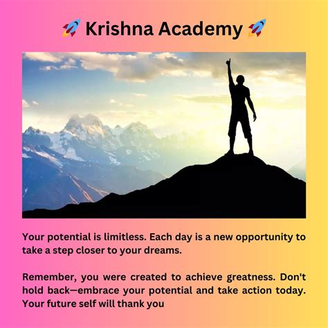 Krishna Academy On Linkedin Krishnaacademy Motivation Endlesspotential