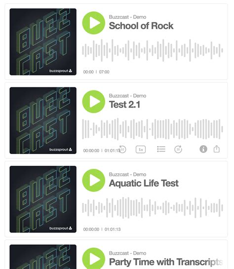 Embedding Overview Buzzsprout Help