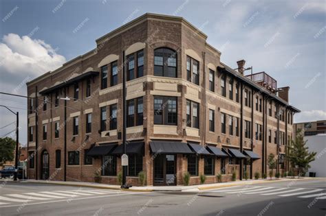 Premium Ai Image Adaptive Reuse Project With Exterior Of Building Updated And Modernized