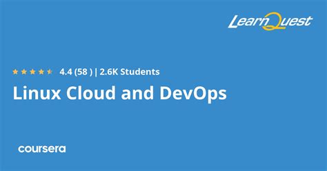 Linux Cloud And Devops Coursya