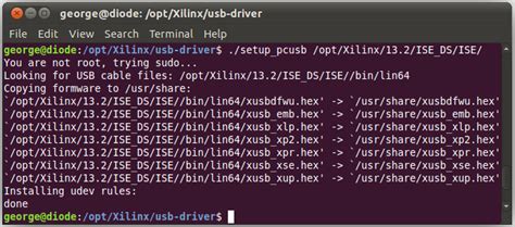 Xilinx JTAG Linux George Smart M GEO