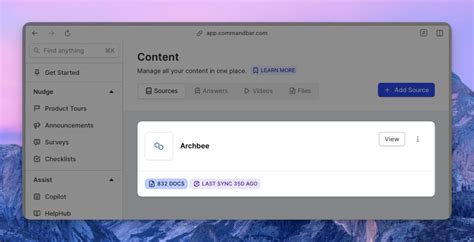 Archbee Integration Command Ai Docs