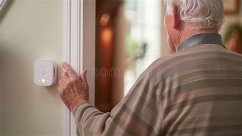 An Alarm System With Motion Sensors To Keep A Person With Dementia Safe And Sound In Their Home