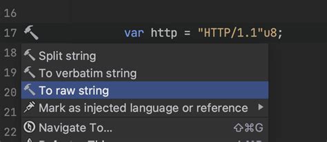 Raw Strings Utf Strings And Multiline Interpolations Using C In Rider And Resharper